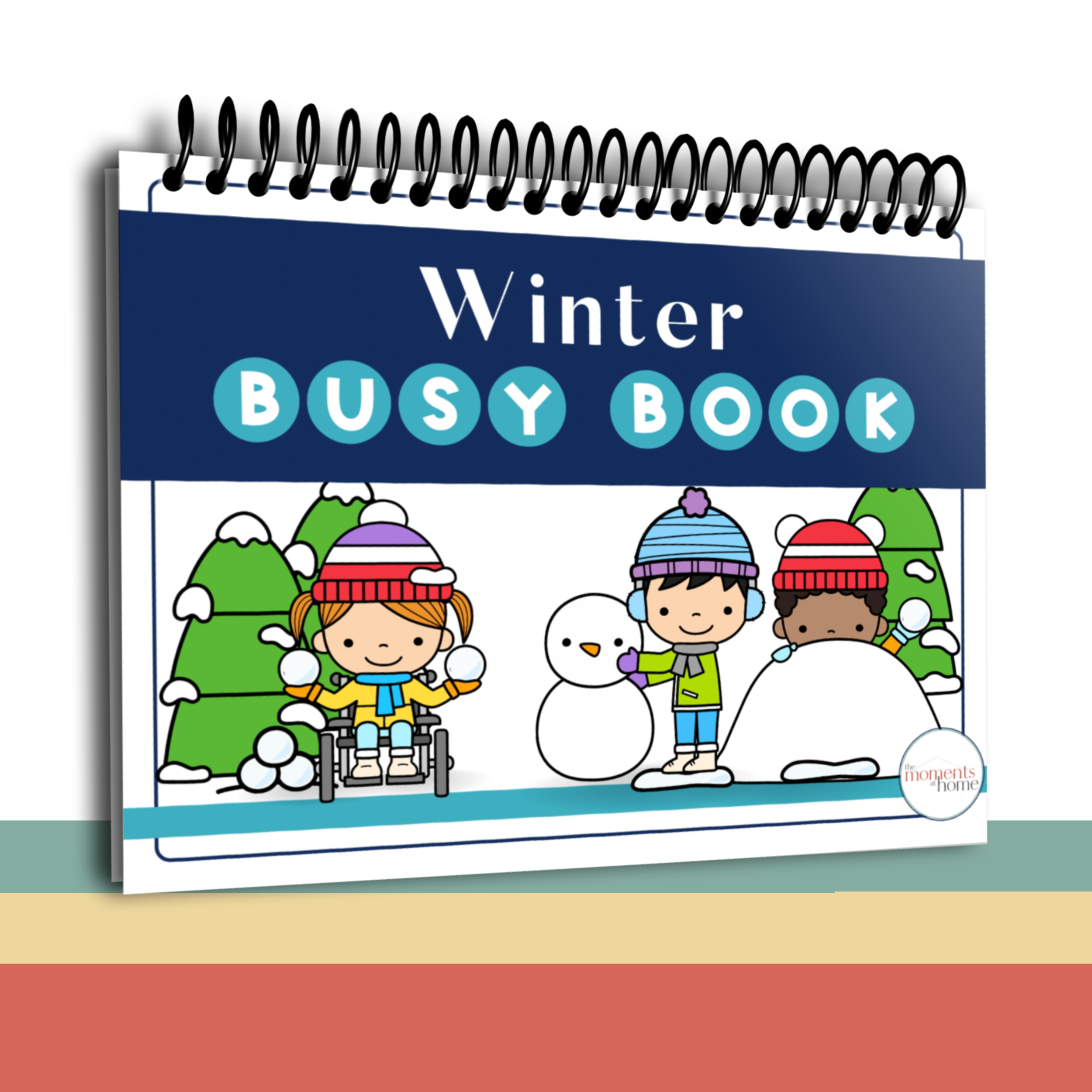 Winter Busy Book – The Moments At Home