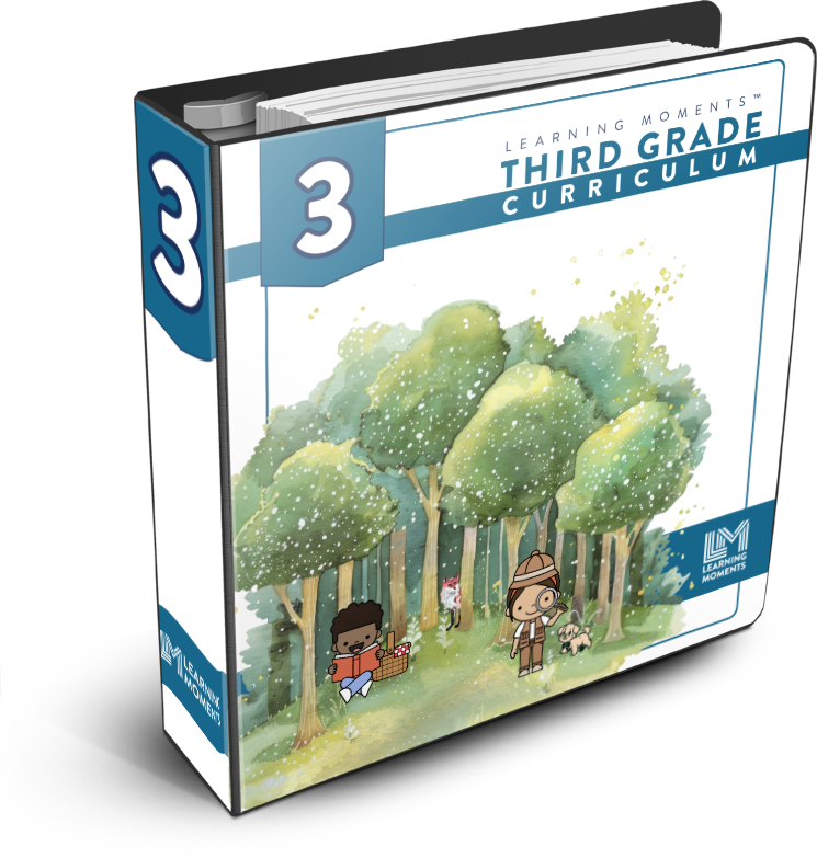 Learning Moments® Third Grade Homeschool Curriculum – The Moments At Home