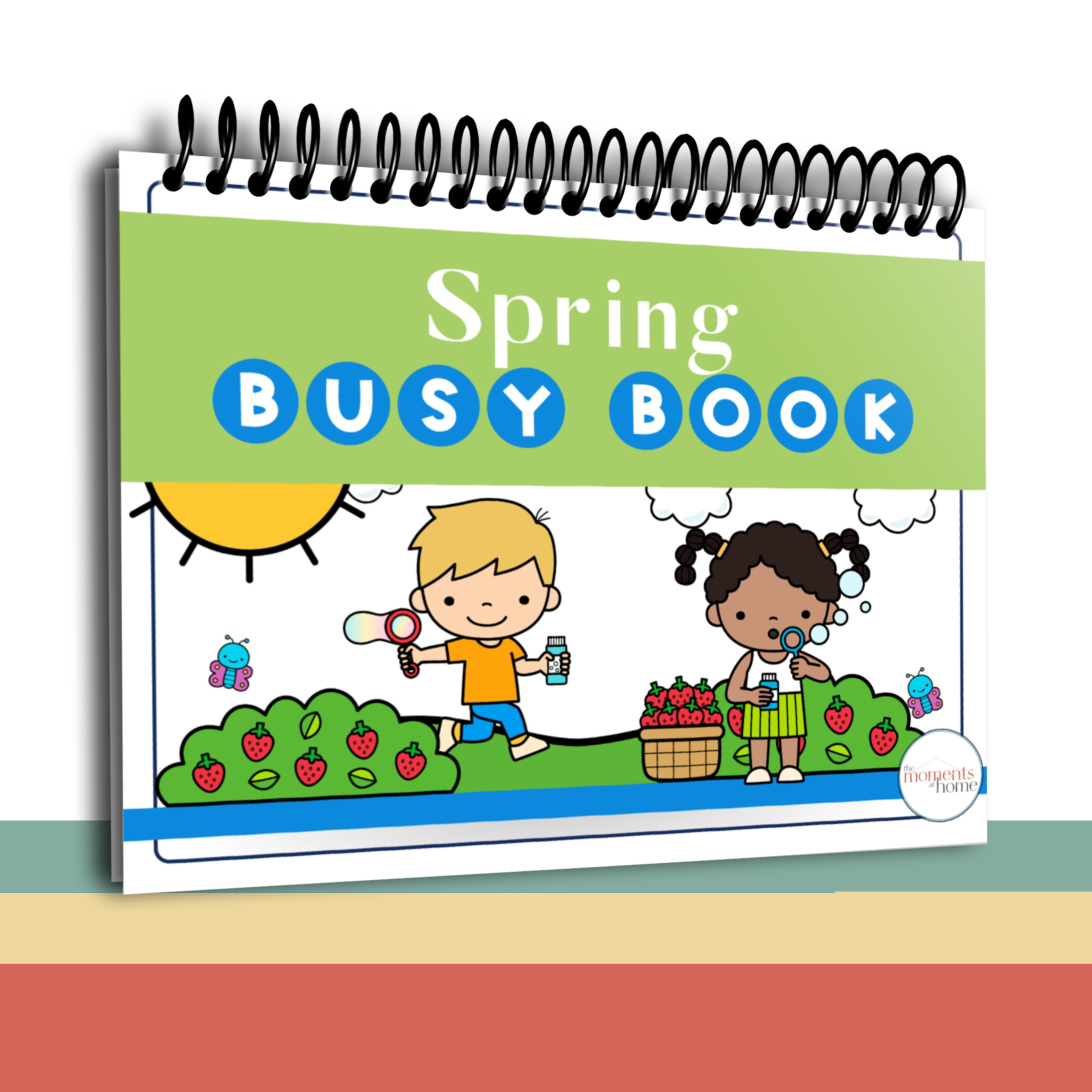 Spring Busy Book – The Moments At Home