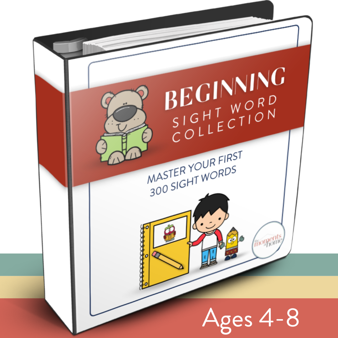Beginning Sight Word Collection – The Moments At Home