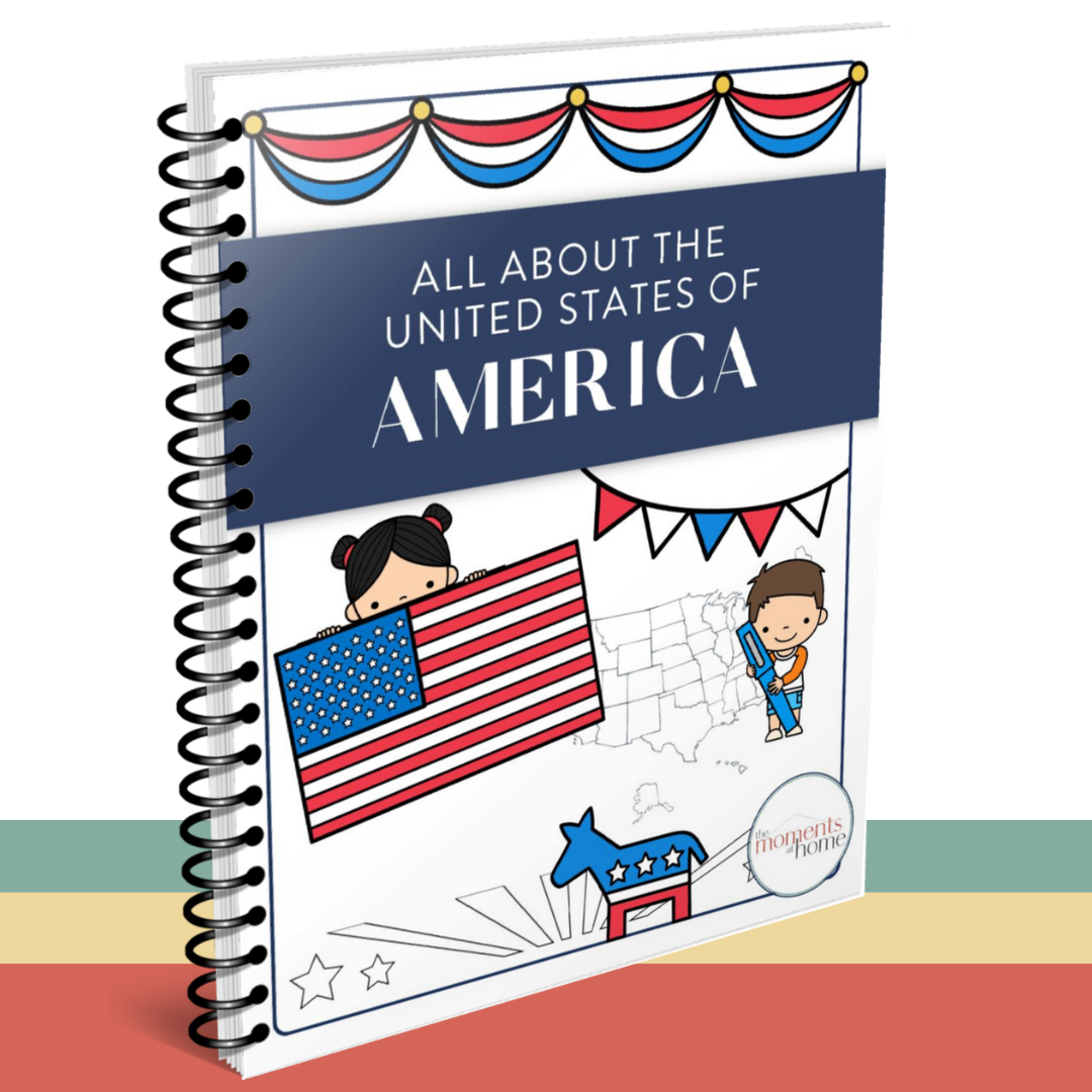 All About America: Unit Study Starter Kit – The Moments At Home