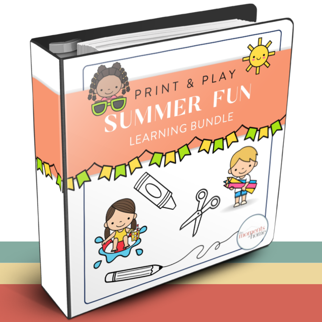 Summer Fun Learning Bundle - educational printables – The Moments At Home