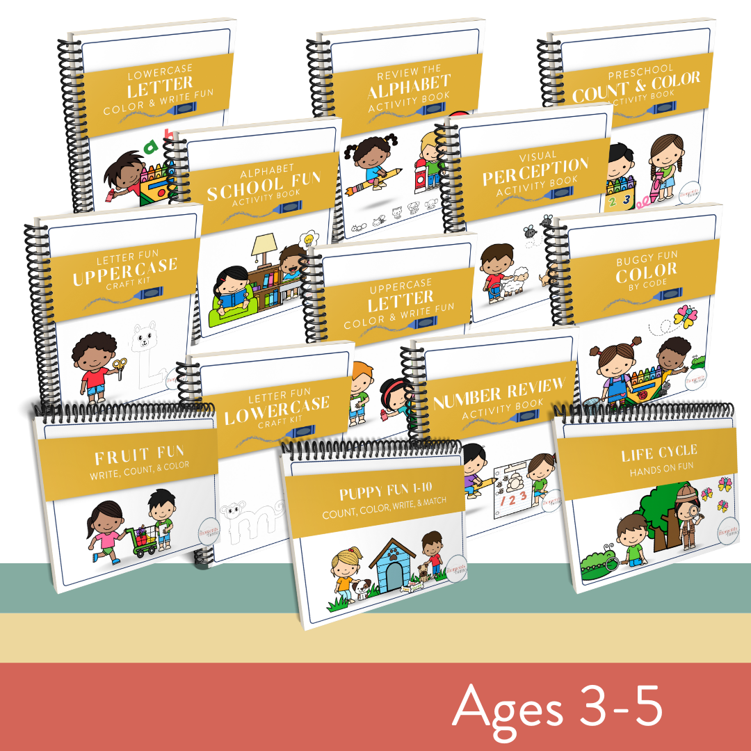 Preschool Deluxe Activity Bundle – The Moments At Home