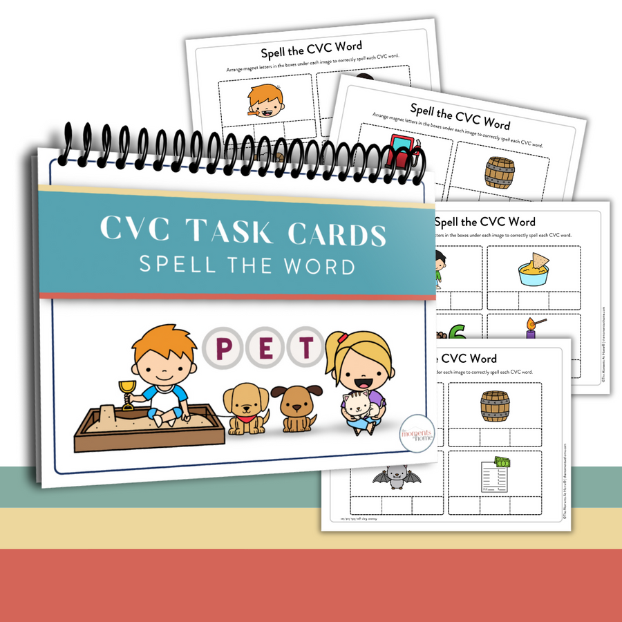 CVC Reading & Writing Activity Mega Bundle – The Moments At Home