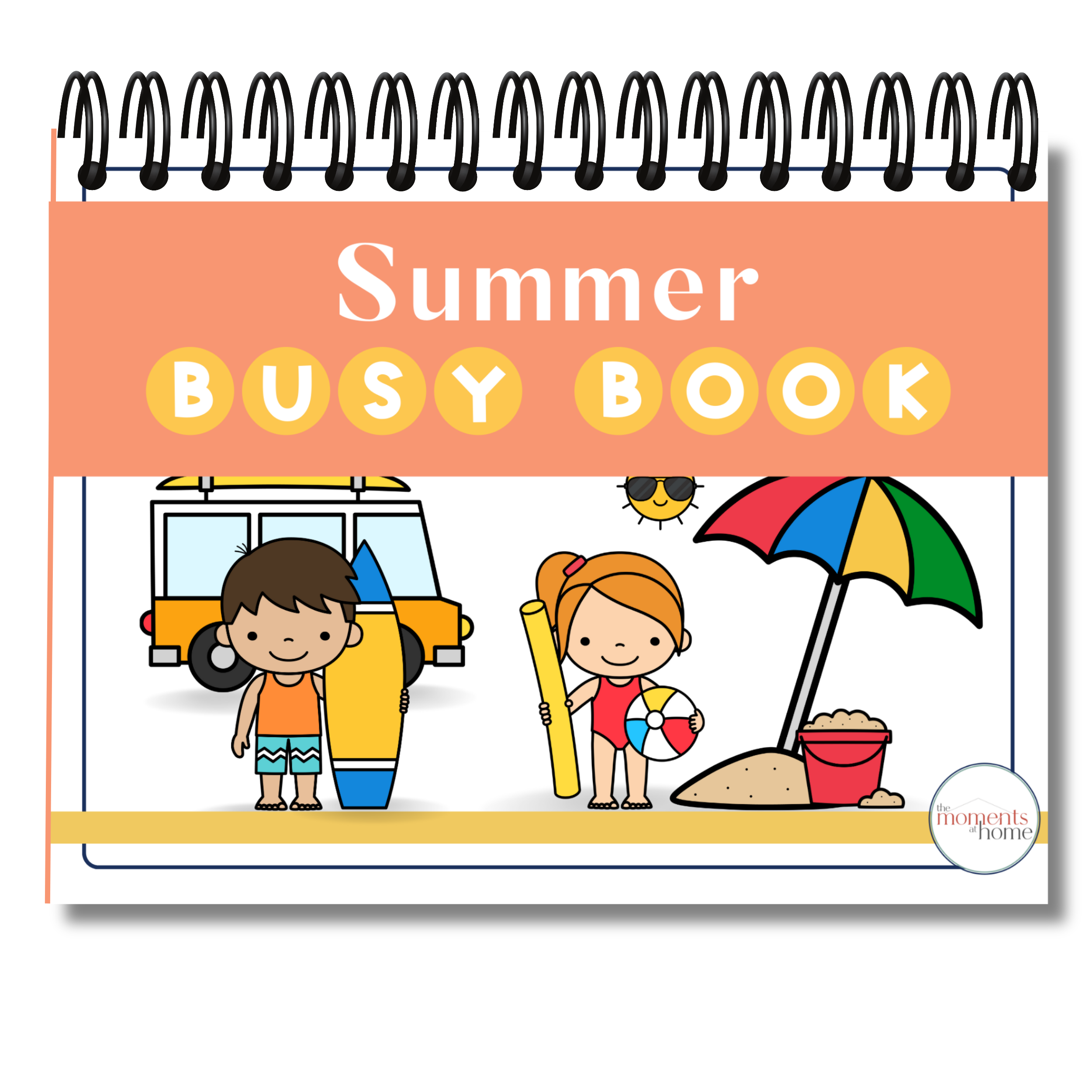 Summer Busy Book – The Moments At Home