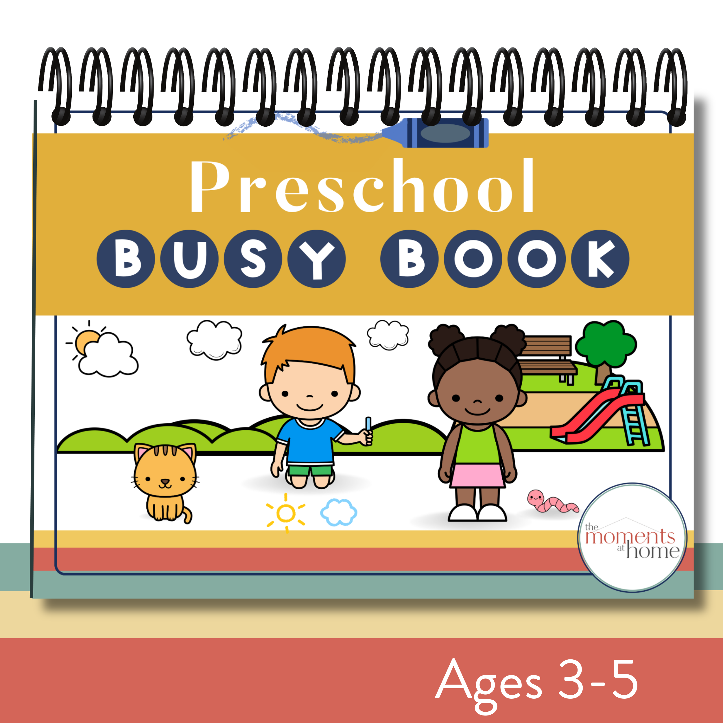 Preschool Busy Book – The Moments At Home