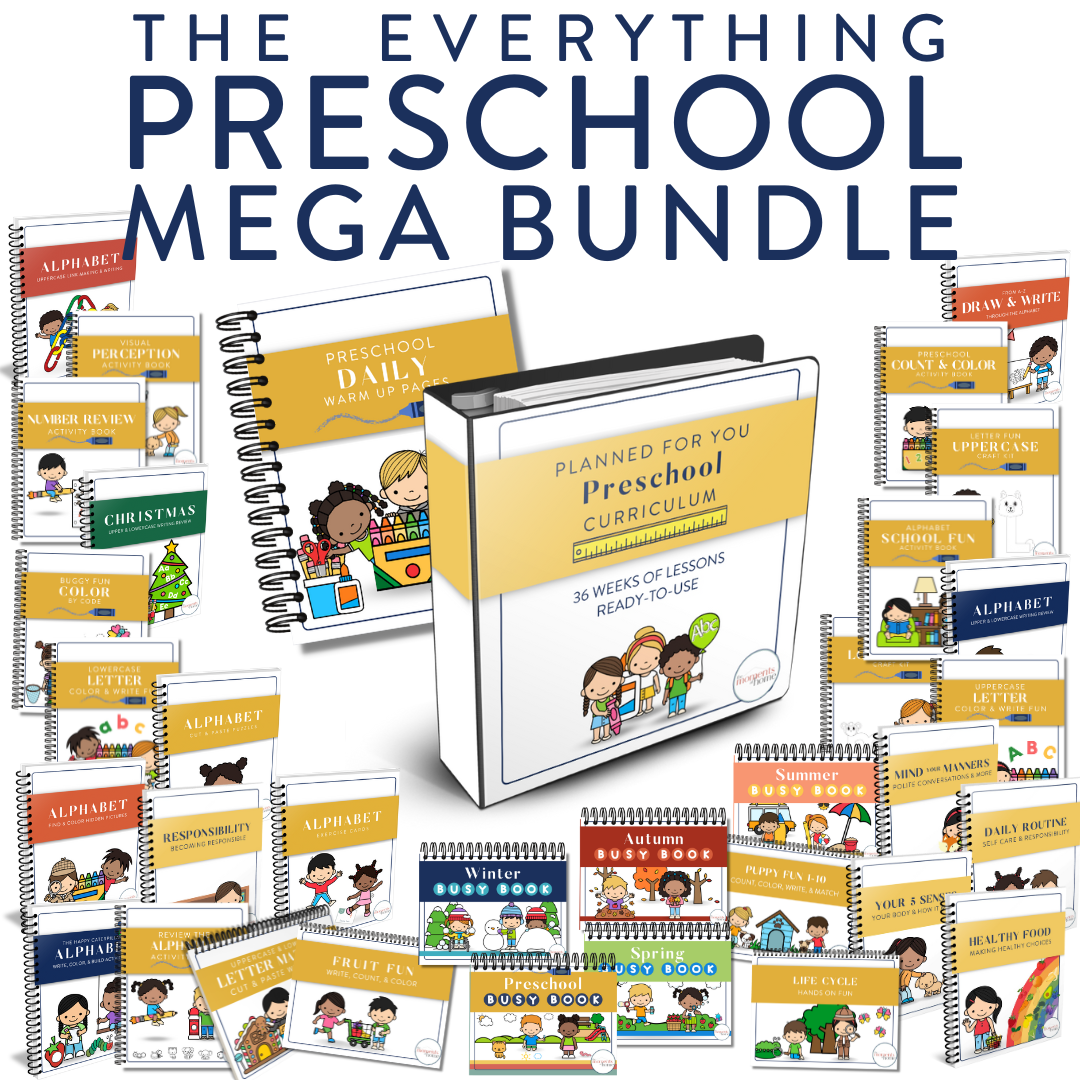 The Everything Preschool Mega Bundle – The Moments At Home