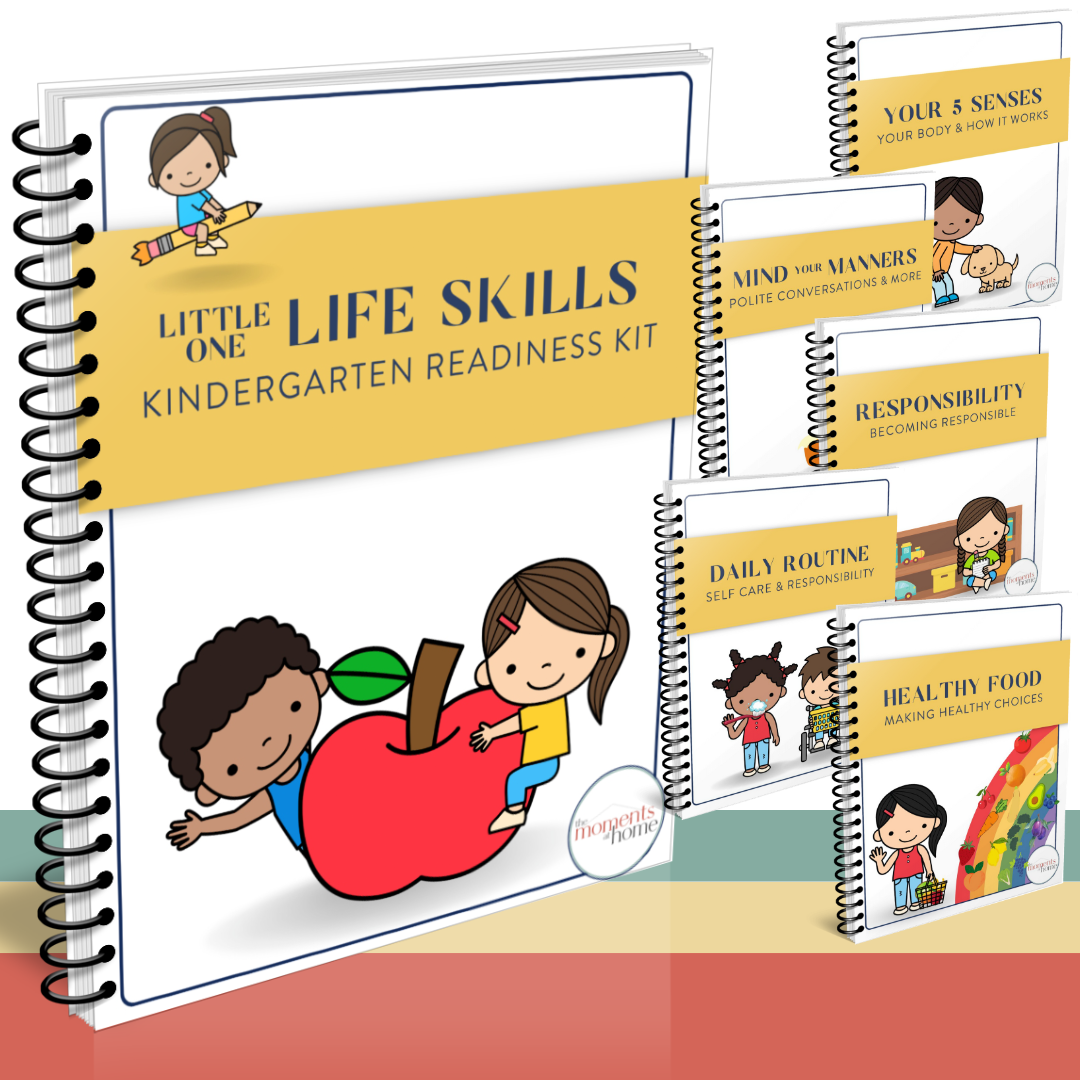 Kindergarten Readiness Kit – The Moments At Home